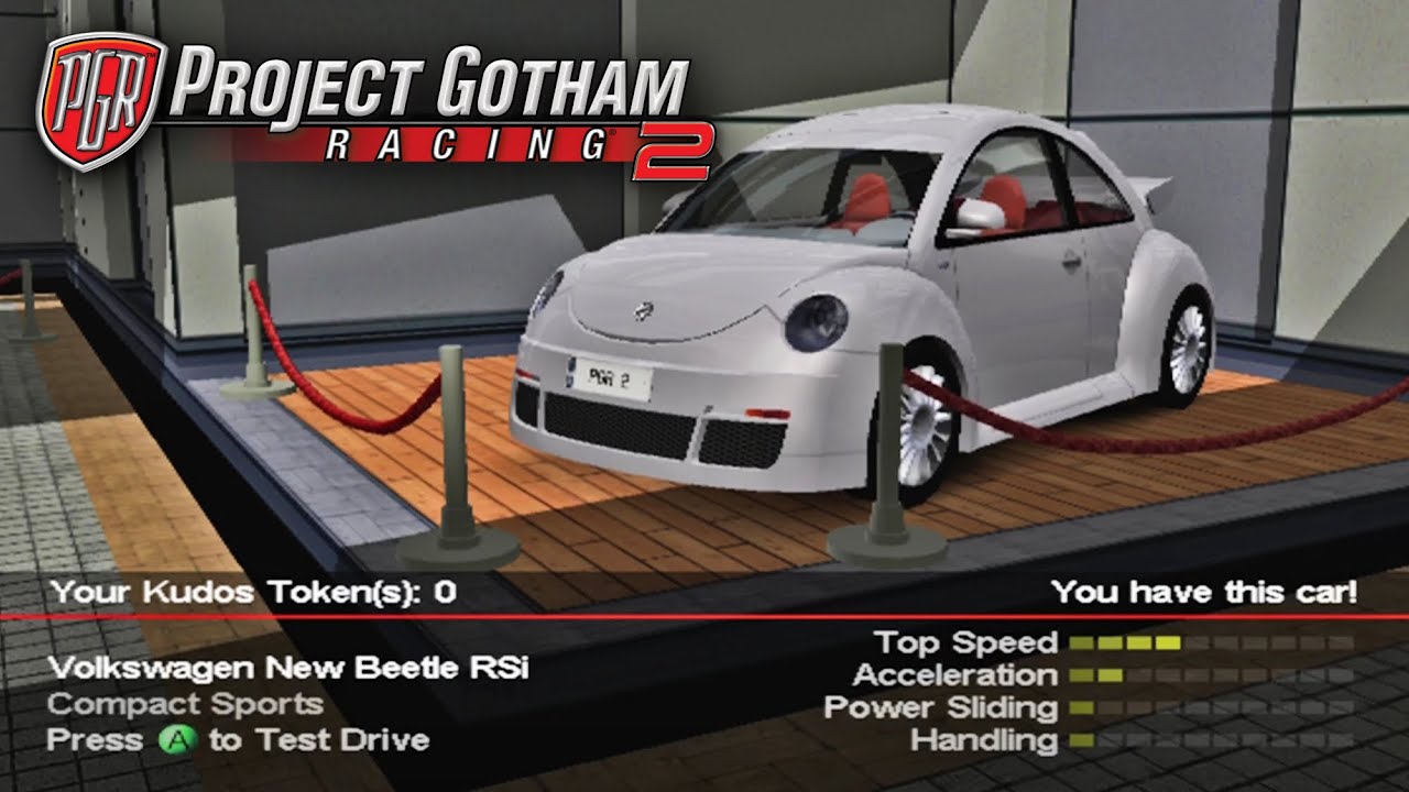 PGR2 | Volkswagen New Beetle RSi | Project Gotham Racing 2 Retro Review ...