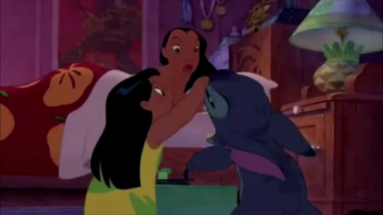 lilo and stitch record player scene - YouTube