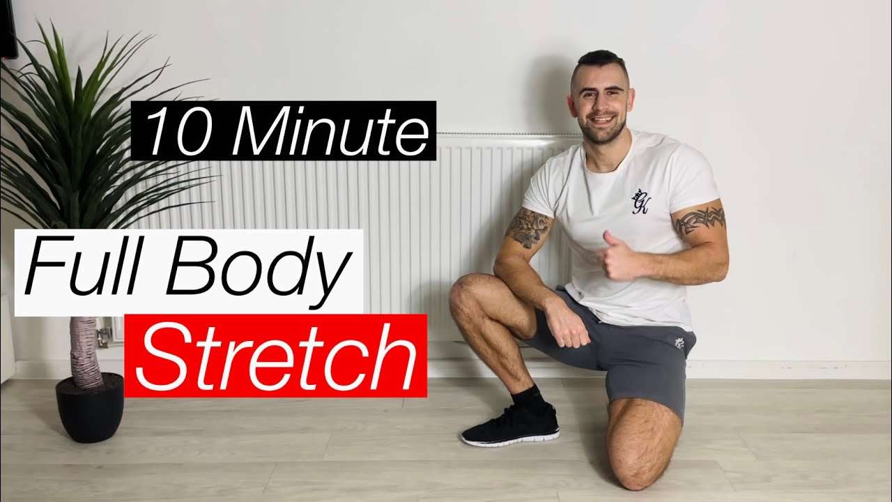 10 Min Full Body Stretch Workout | Flexibility & Mobility - YouTube