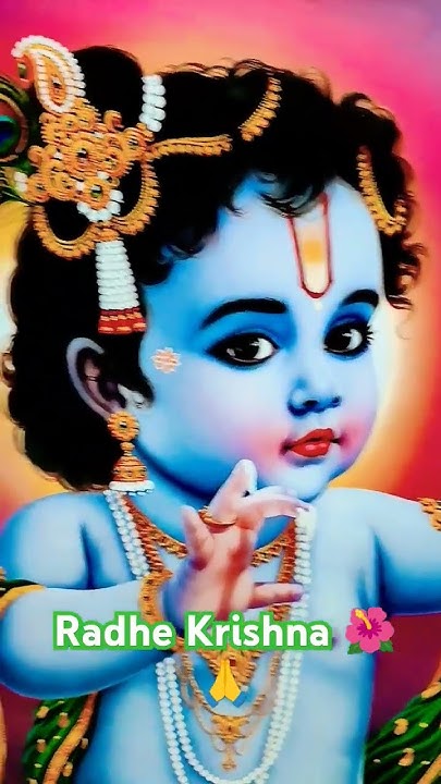 Hare Krishna Hari bol 🌺🌺🌺🌺🌺🦚🙏 #cute Krishna - YouTube