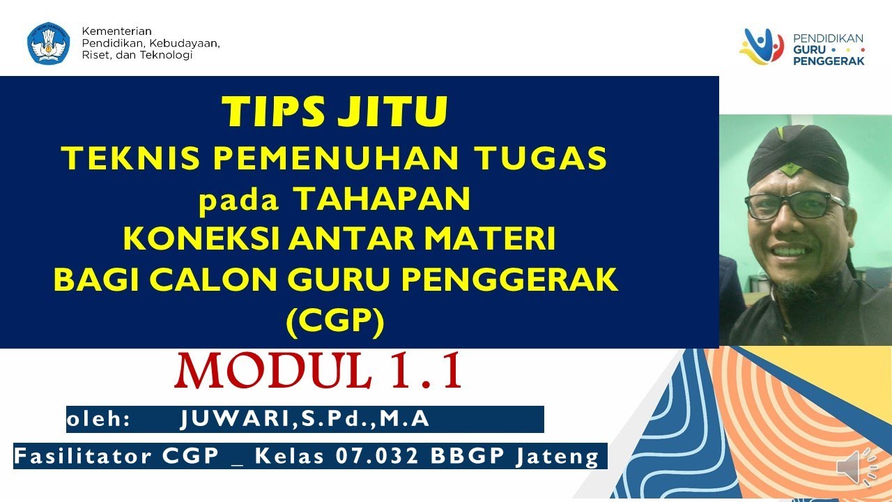 TIPS JITU_TEKNIS PEMENUHAN TUGAS di TAHAPAN KONEKSI ANTAR MATERI bg ...