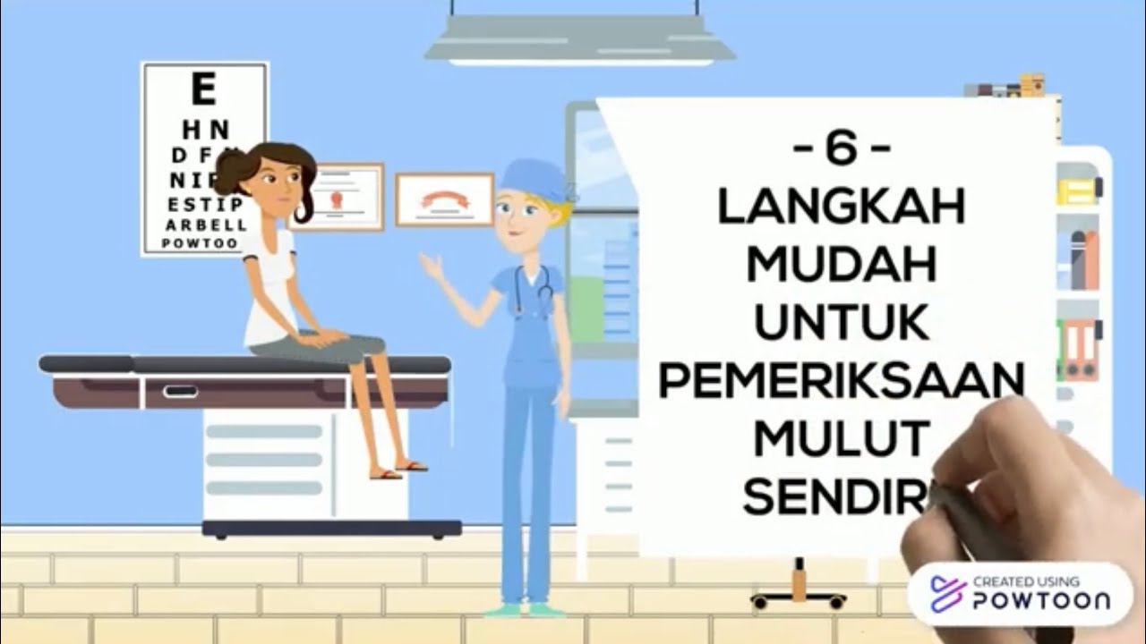 6 Langkah Pemeriksaan untuk Mencegah Kanser Mulut - YouTube