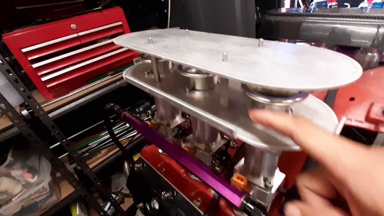 Porsche 911 ITB air filter kit from Racehead Engineering - YouTube