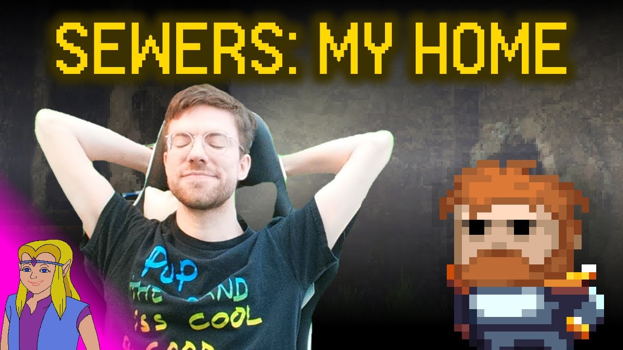 Shattered Pixel Dungeon - Relaxing SPD stream to die in the sewers to ...