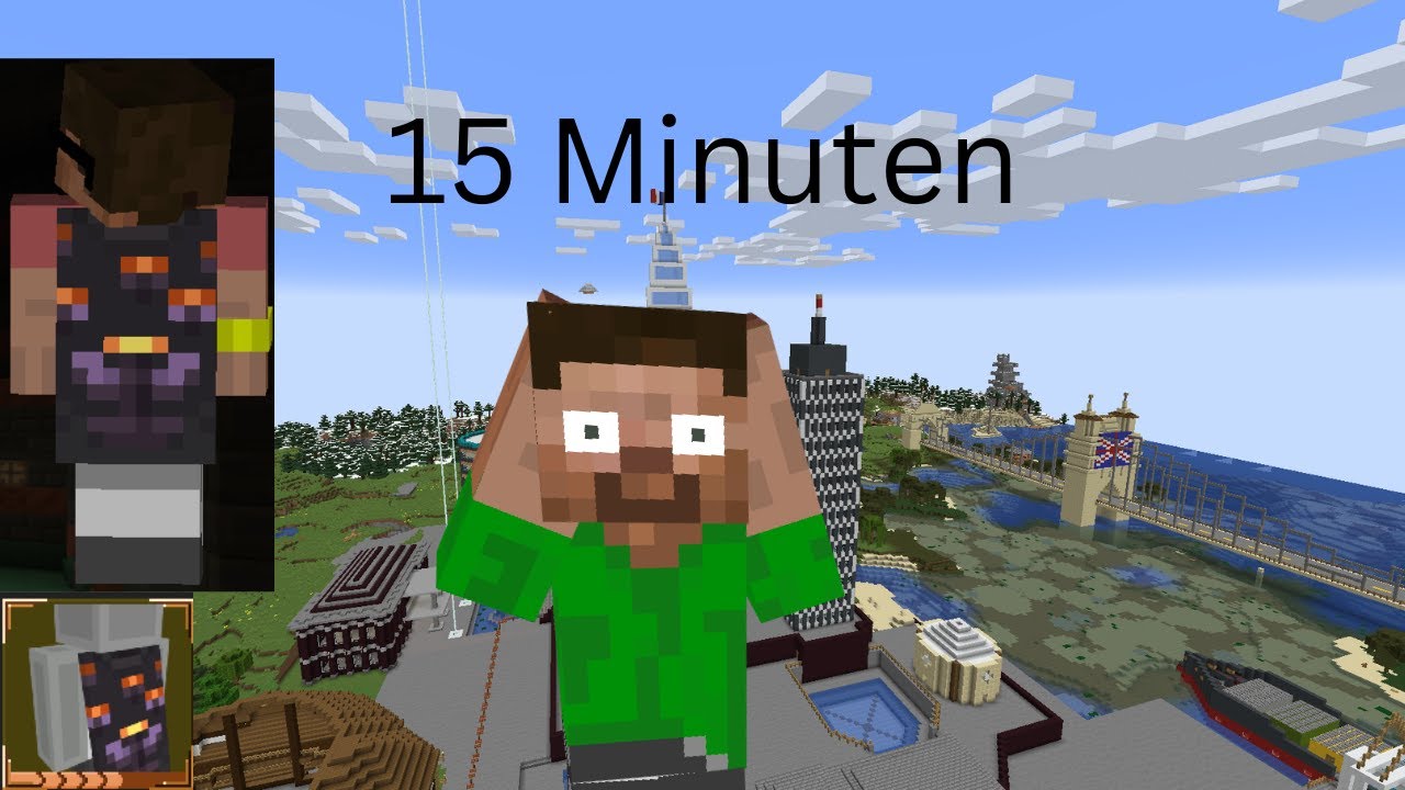 Minecraft Creaking cape Speedrun unter 15 Minuten - YouTube