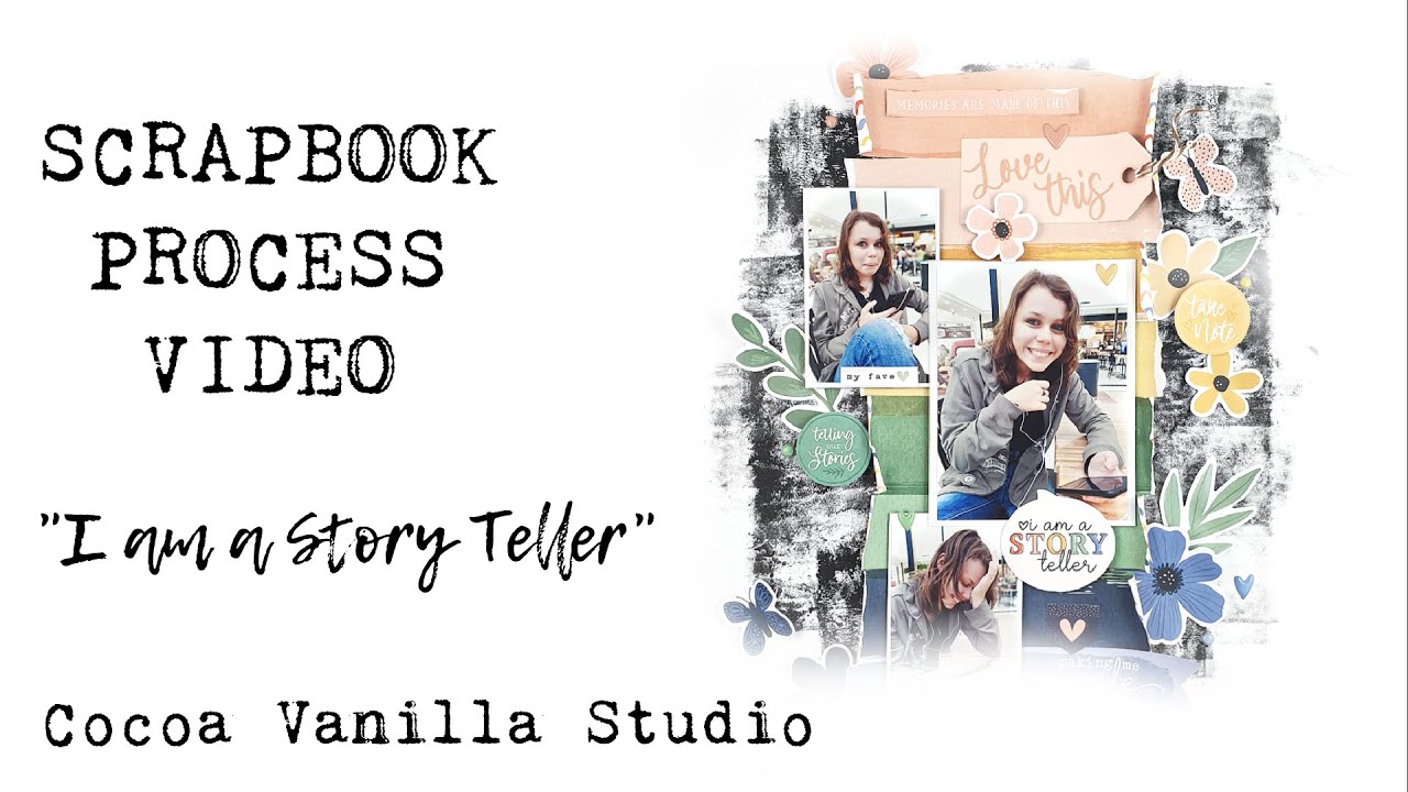 COLOUR BLOCKING | Scrapbook Process | Cocoa Vanilla Studio - YouTube