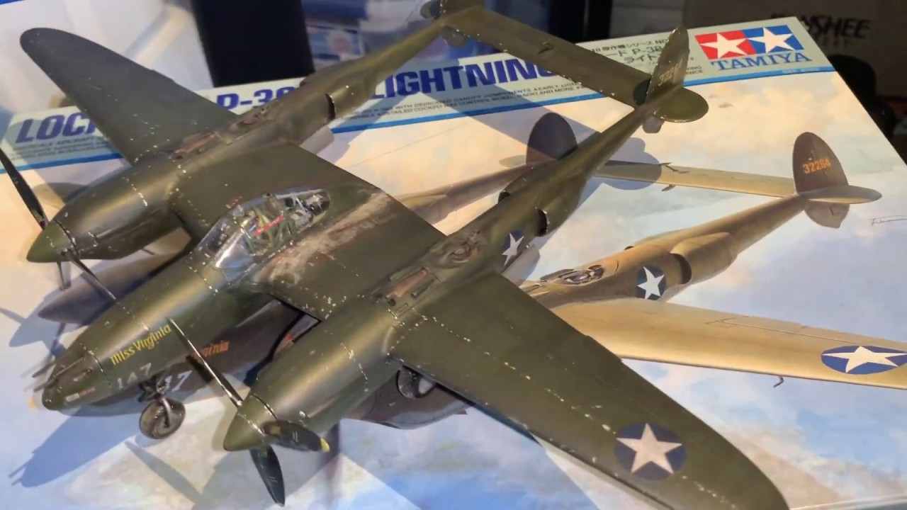 Tamiya 1/48 P-38 Lighting - YouTube