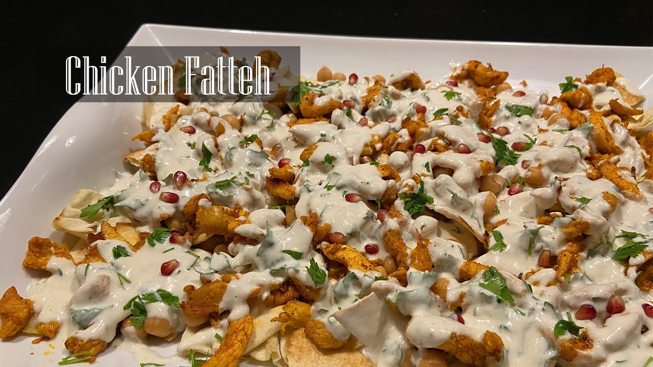 Lebanese Chicken Fatteh || Mediterranean Dish Recipe - RKC - YouTube