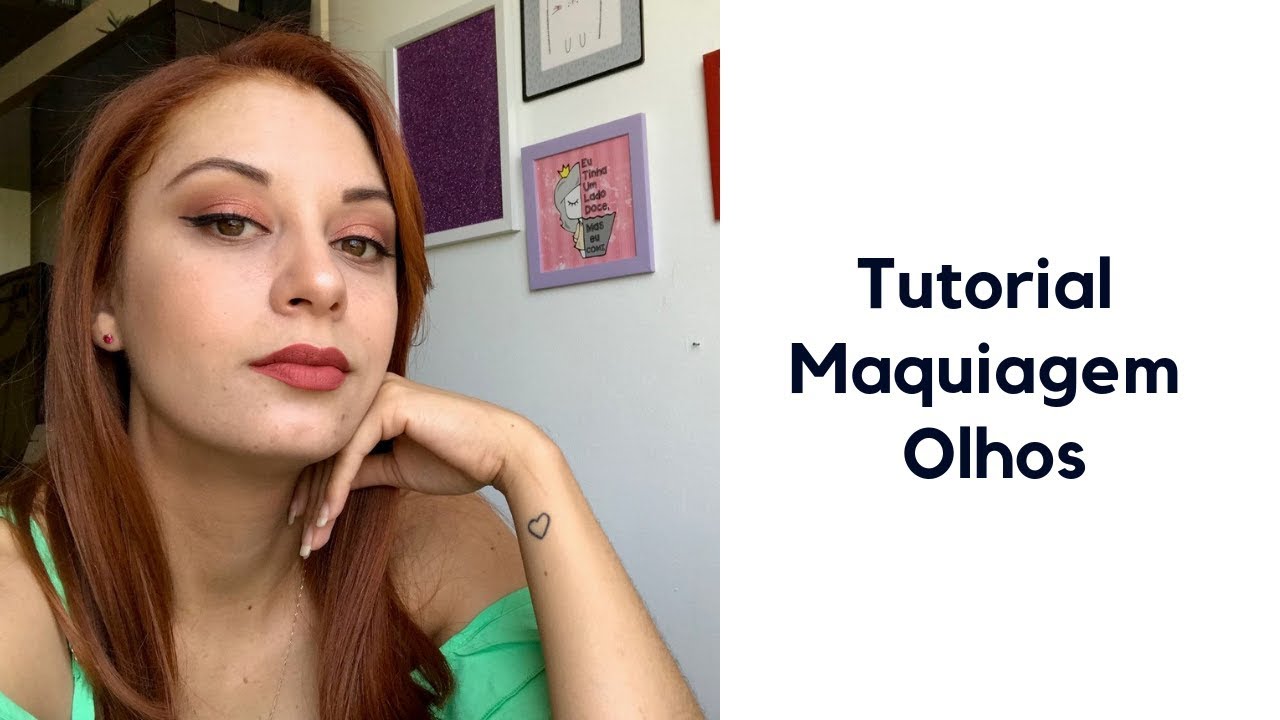 Tutorial Maquiagem Olhos - YouTube