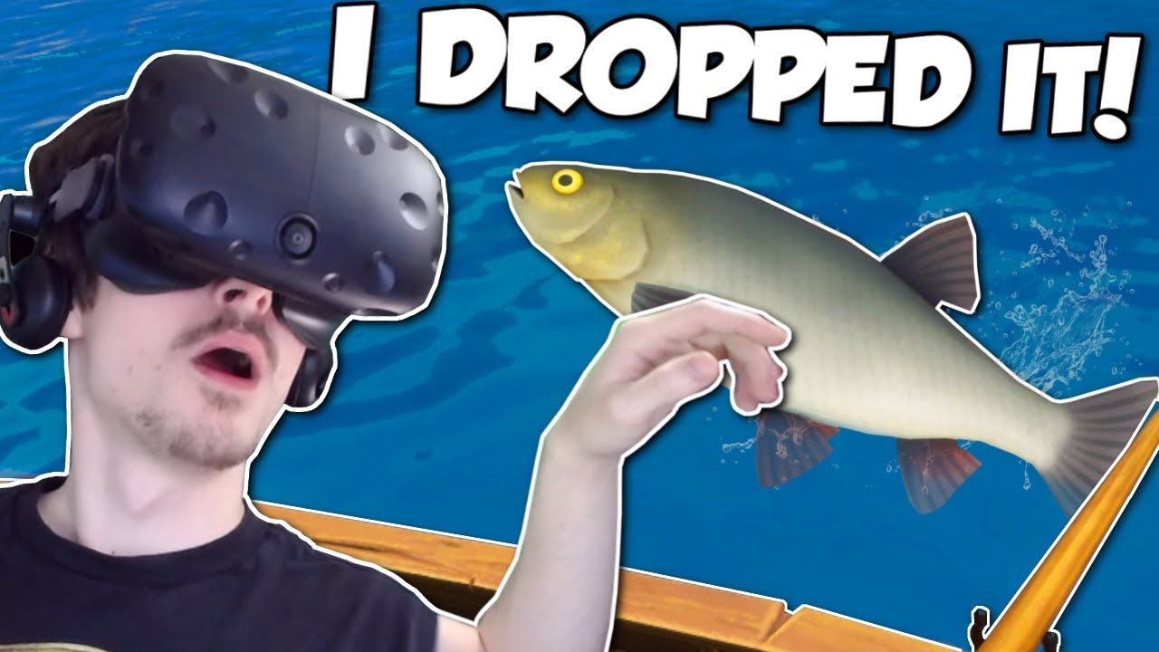 HUGE FISH SLIPPED FROM HANDS?! - Catch & Release VR Gameplay - VR ...