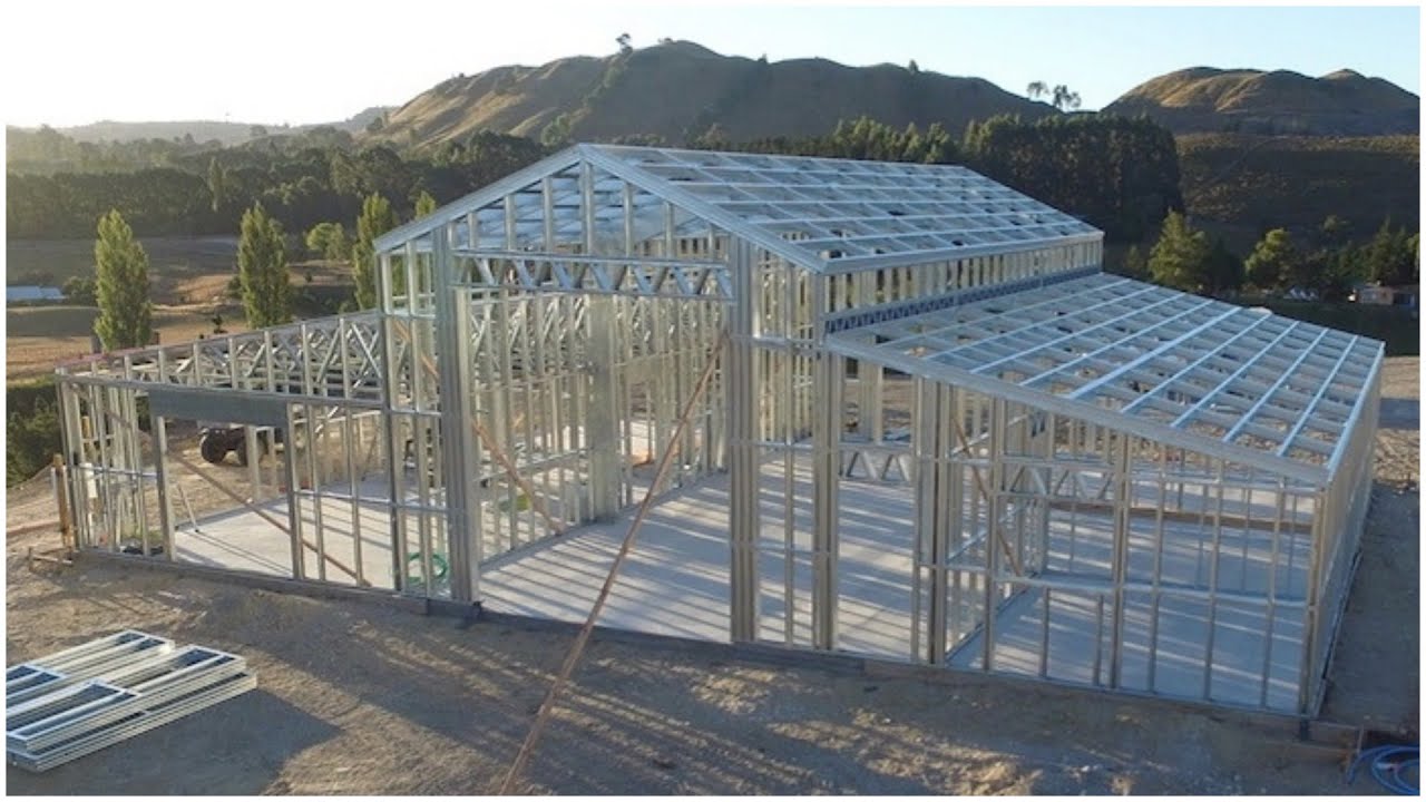 Light gauge steel frame building system for low cost housing projects ...
