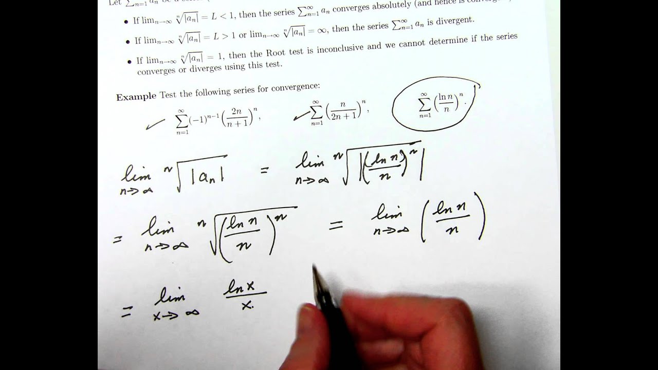 Nth Root Test Example 3 YouTube nth-root-test-example-3-youtube