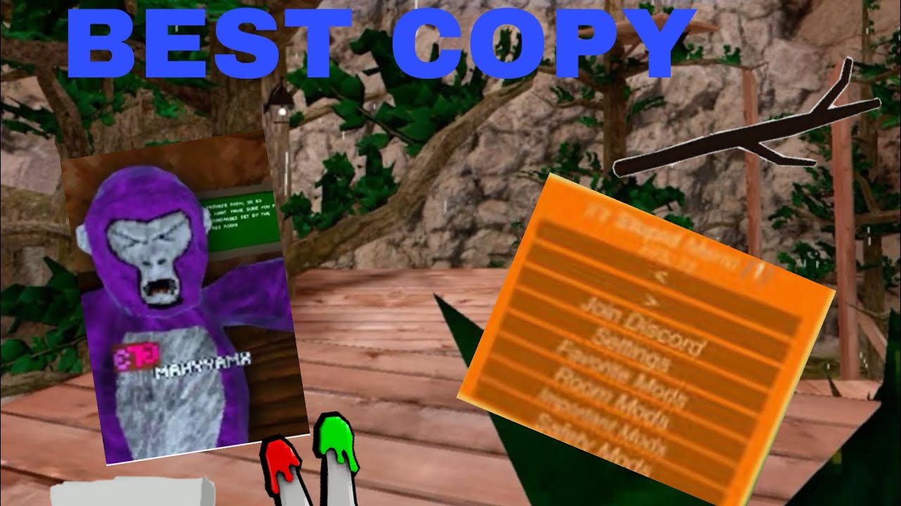 Checking out gorilla tag copy’s - YouTube