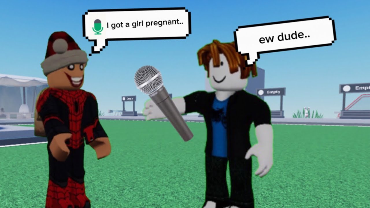 I asked people in roblox voice chat the weirdest thing they done ...