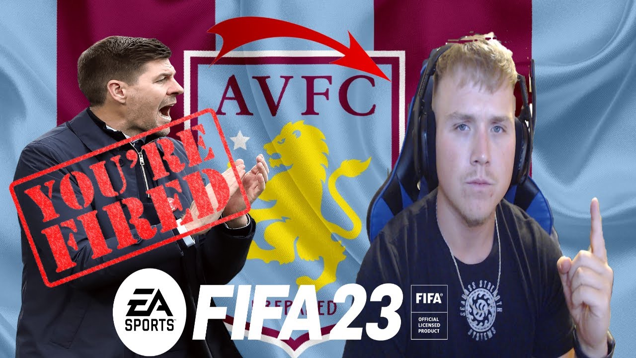 I REBUILT ASTON VILLA POST STEVEN GERRARD IN FIFA 23! - YouTube