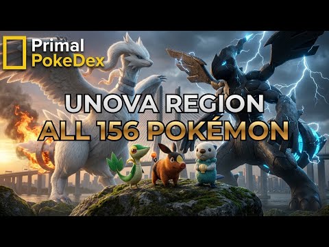 Real Life Pokémon: The Complete Unova Pokedex (Gen 5) - All 156 Species! (AI Reimagined)