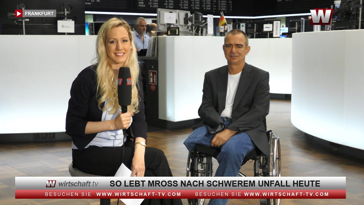 Börsenmoderator Michael Mross: So lebt er nach Horror-Unfall - YouTube