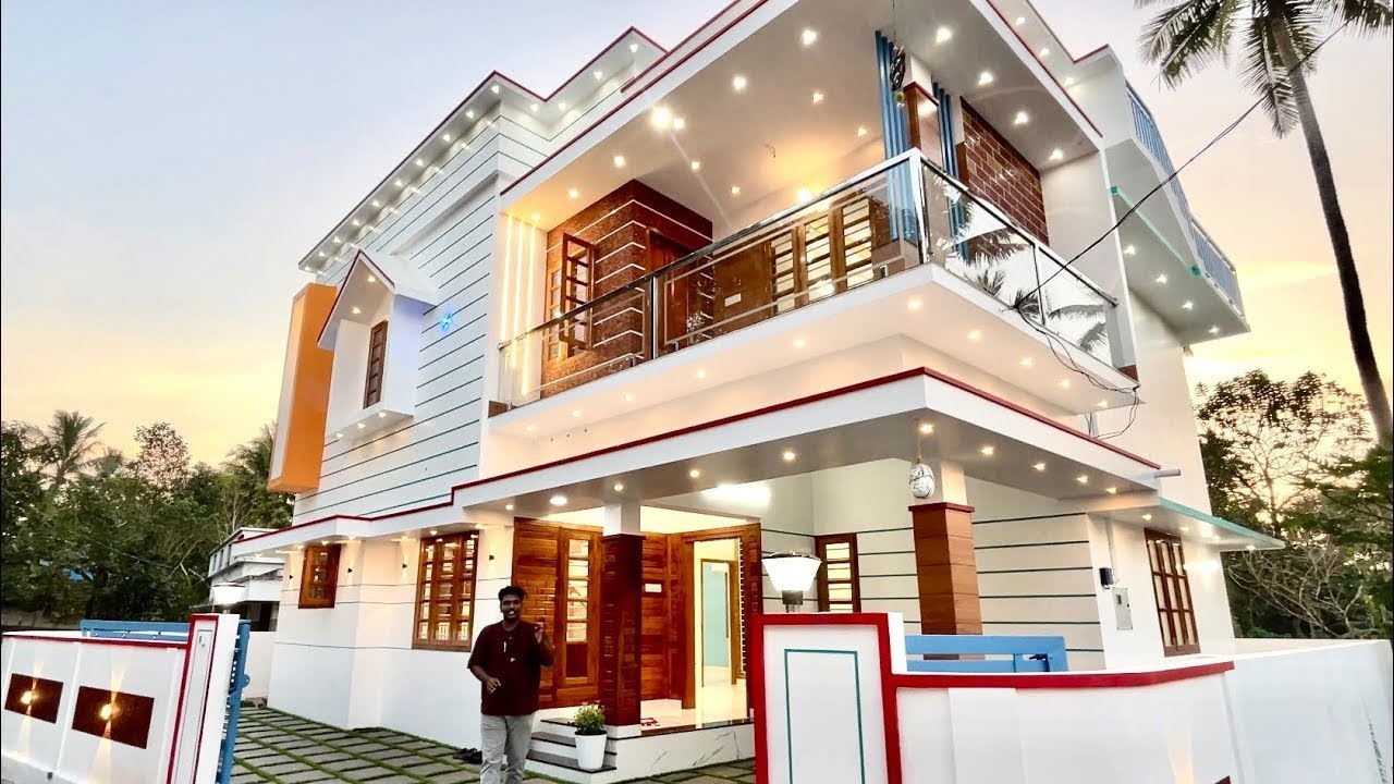 20 Lakhs (DP) 4BHK Double Storey House for sale in Trivandrum | AK Builders - YouTube