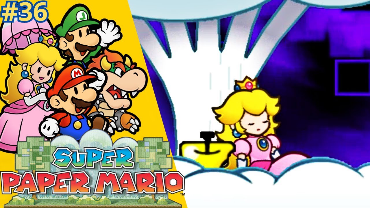 DESPERTANDO A LA BELLA DURMIENTE - #36 - super paper mario (wii) - YouTube