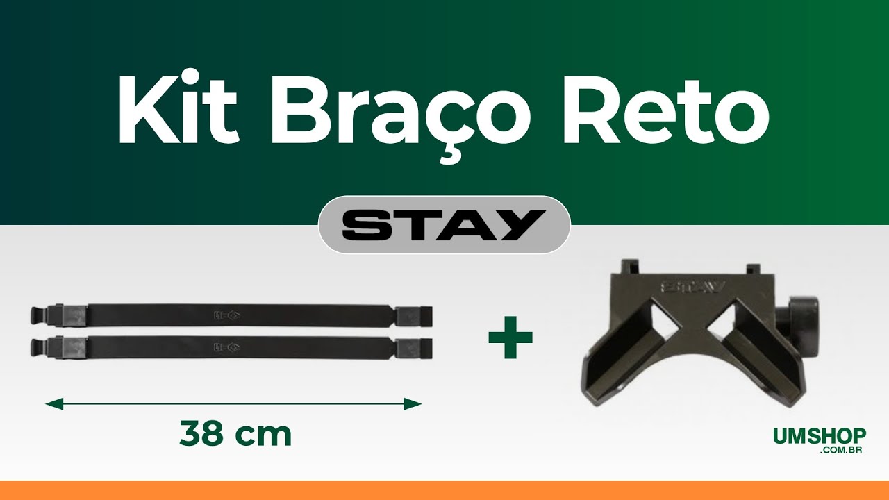 STAY KIT LONGARINA BRAÇO RETO | UNBOXING | UMSHOP - YouTube