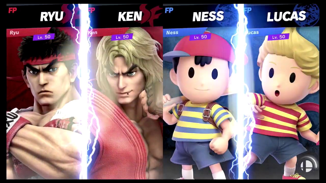 Super Smash Bros Ultimate Amiibo Fights – Request #11619 Ryu & Ken vs ...