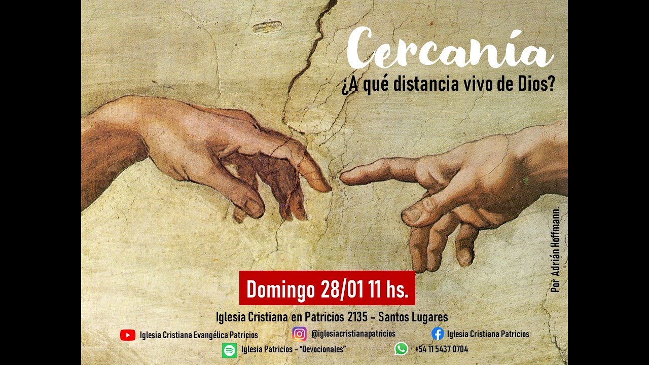Cercanía (¿A qué distancia vivo de Dios?) | Adrián Hoffman - YouTube
