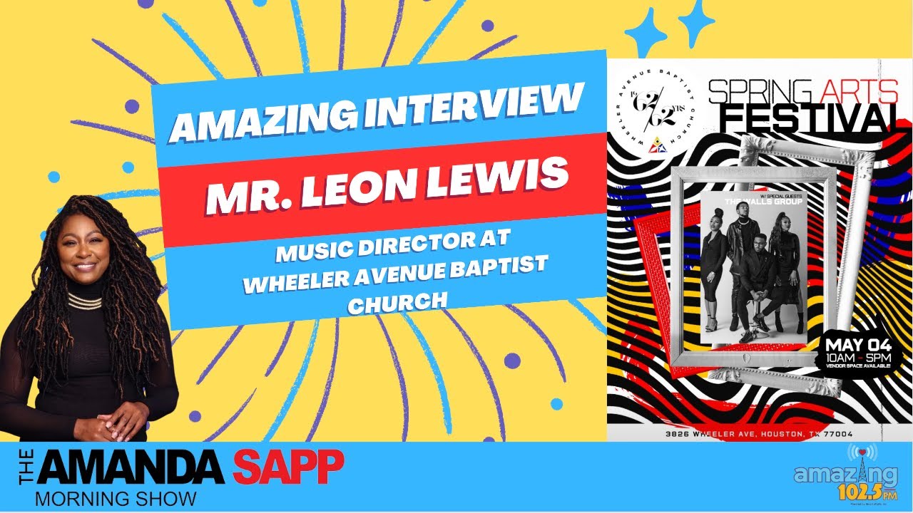 Amazing interview : Mr. Leon Lewis(Director of music at Wheeler Avenue ...