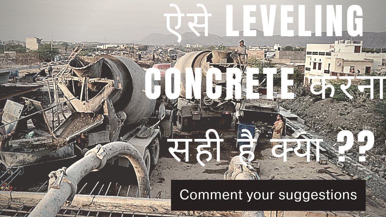 Leveling PCC | Leveling Concrete | Blinding Concrete | Concrete M15 ...