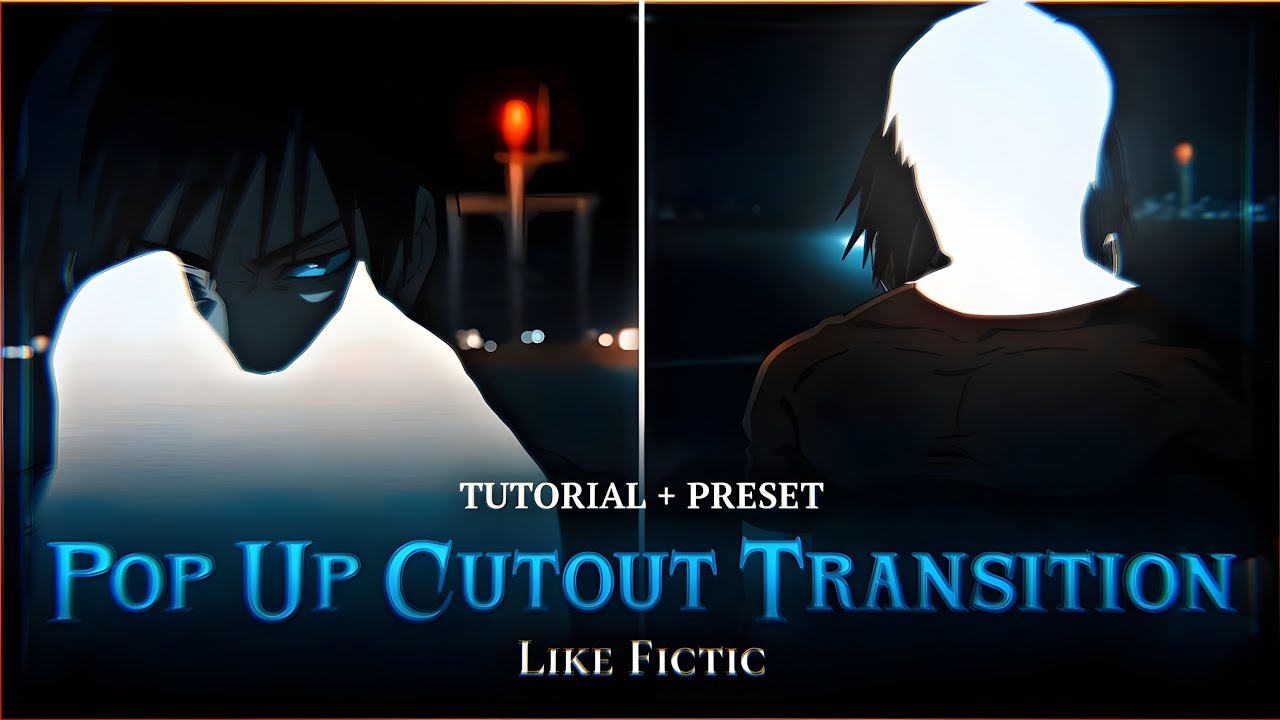 Smooth Pop-Up Transition like @fictic_editz Tutorial🔥 | Alight Motion ...