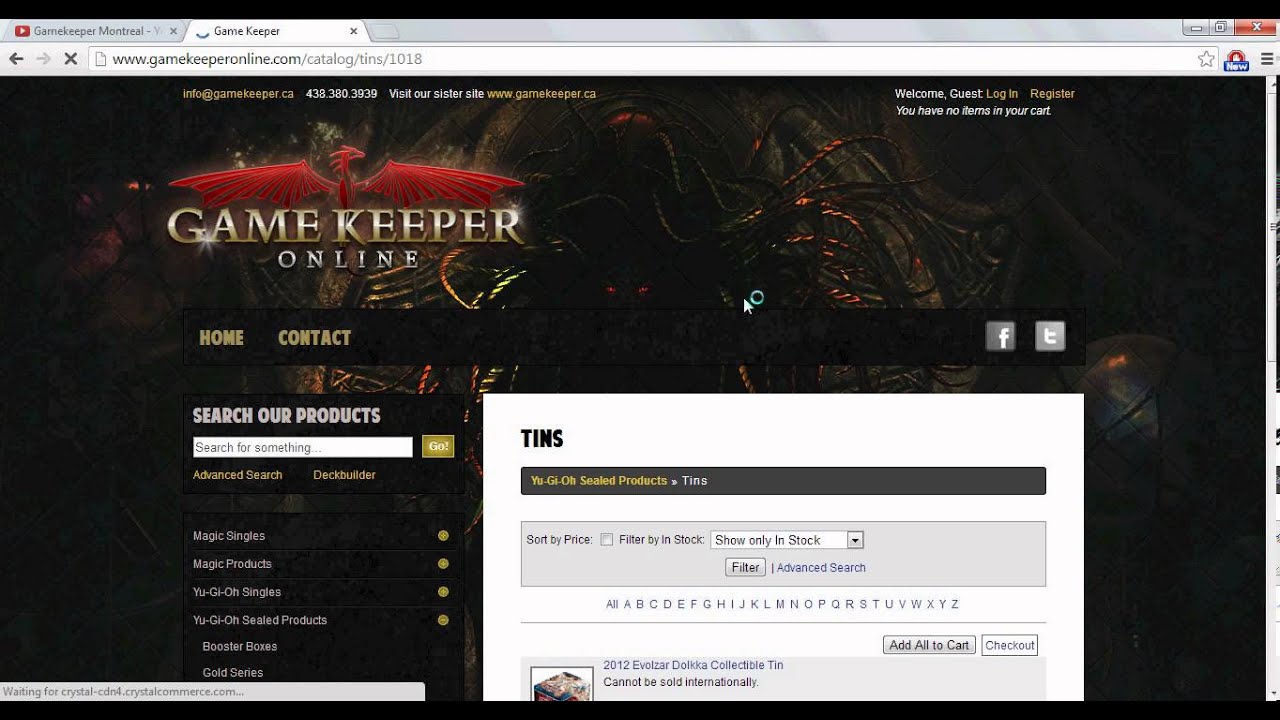 How to use the Gamekeeperonline.com Website - YouTube