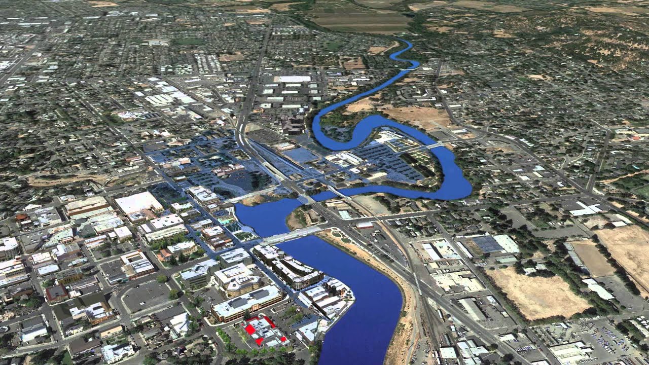 Decade of work to reduce flood risk nearly complete in Napa - YouTube