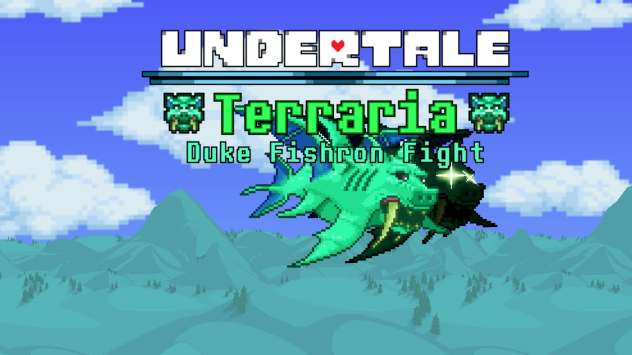[UT&TR] Duke Fishron Fight V1.1 by GX-buger | Undertale fan game deb ...