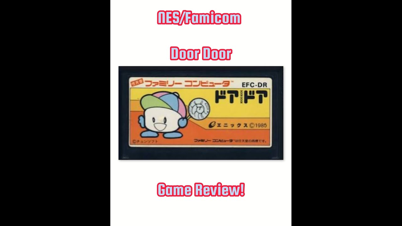 NES/Famicom Door Door Game Review! - YouTube