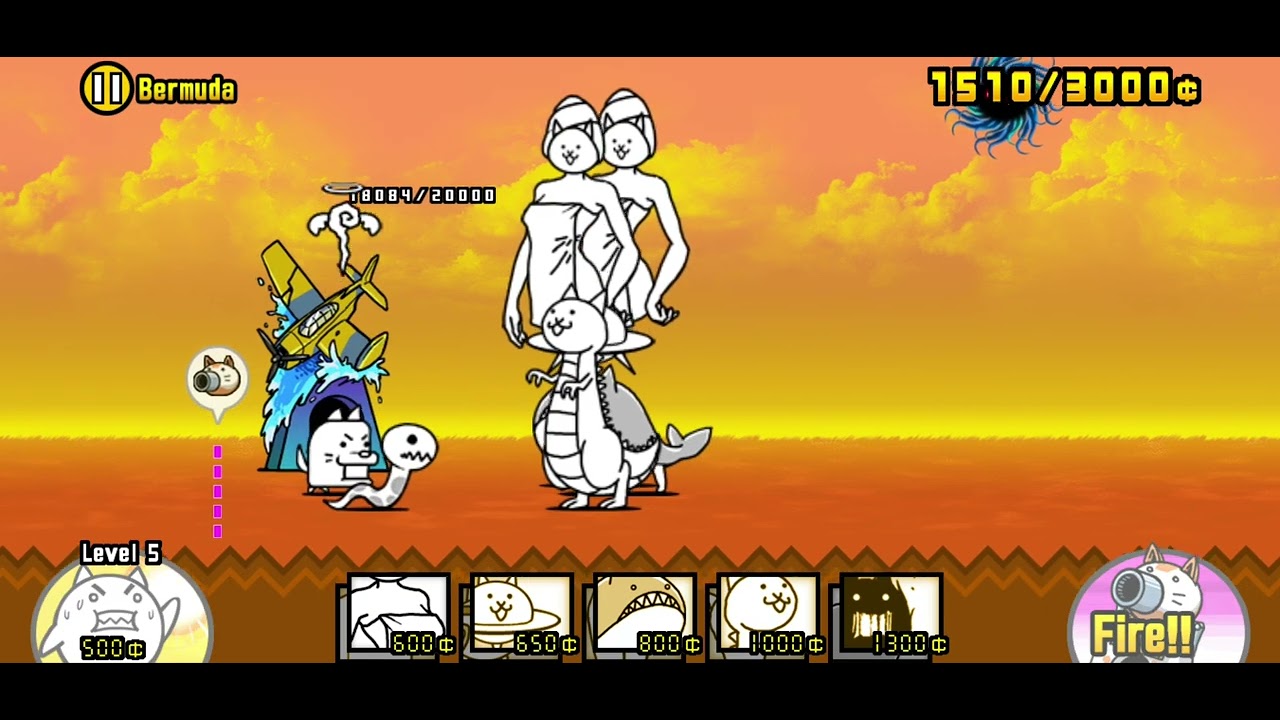 Defeating Kang Roo in Battle Cats. (Bermuda Chapter 1) - YouTube
