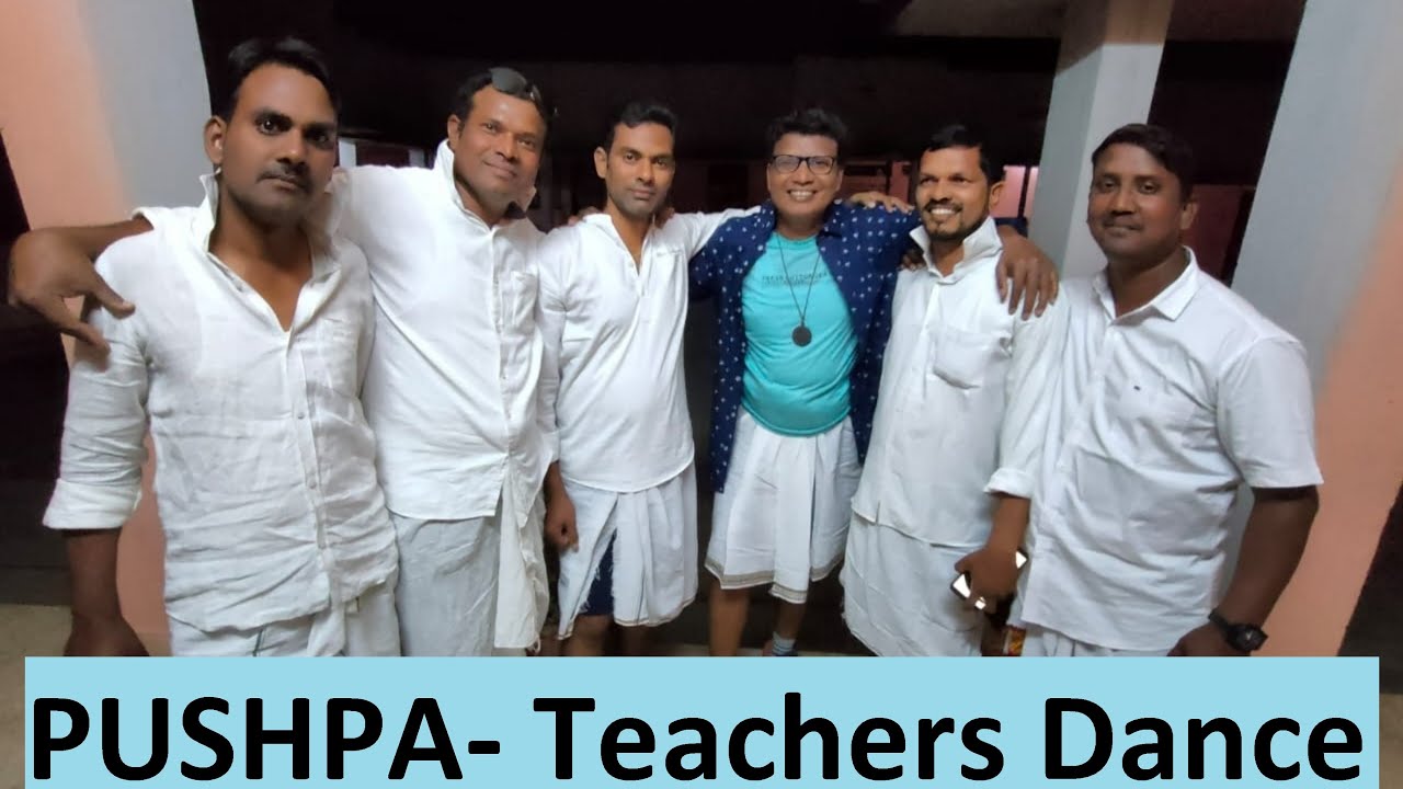 PUSHPA- Remix | Teachers Group Dance - YouTube