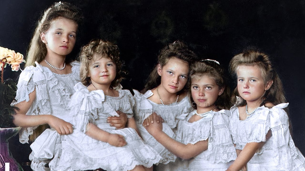 the Romanov family pictures - YouTube