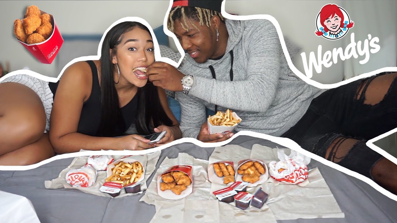 WENDY’S MUKBANG FT MARIAH MILLIAN!! - YouTube