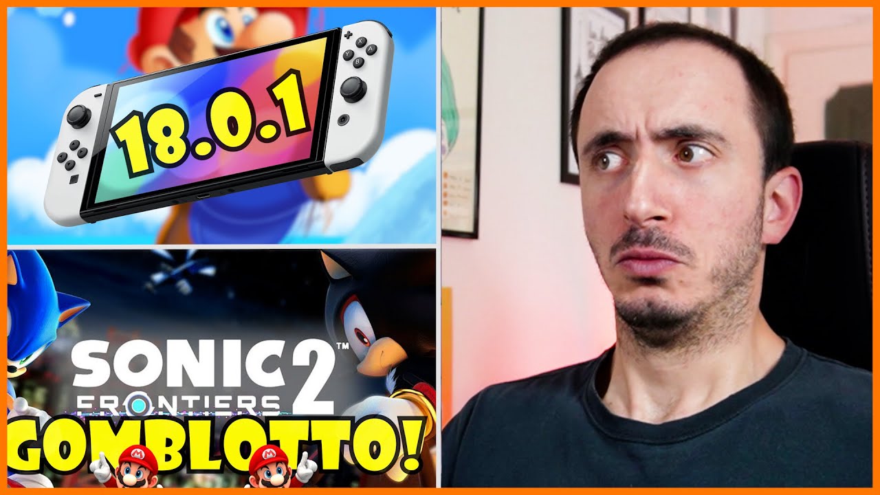 Nintendo Switch Si Aggiorna Ma Il “leak” Di Sonic Frontiers 2 La