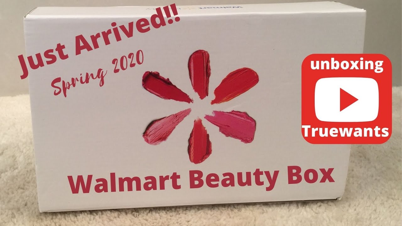Walmart Beauty Box Spring 2020 JUST ARRIVED! Seasonal Box Just Pay the ...