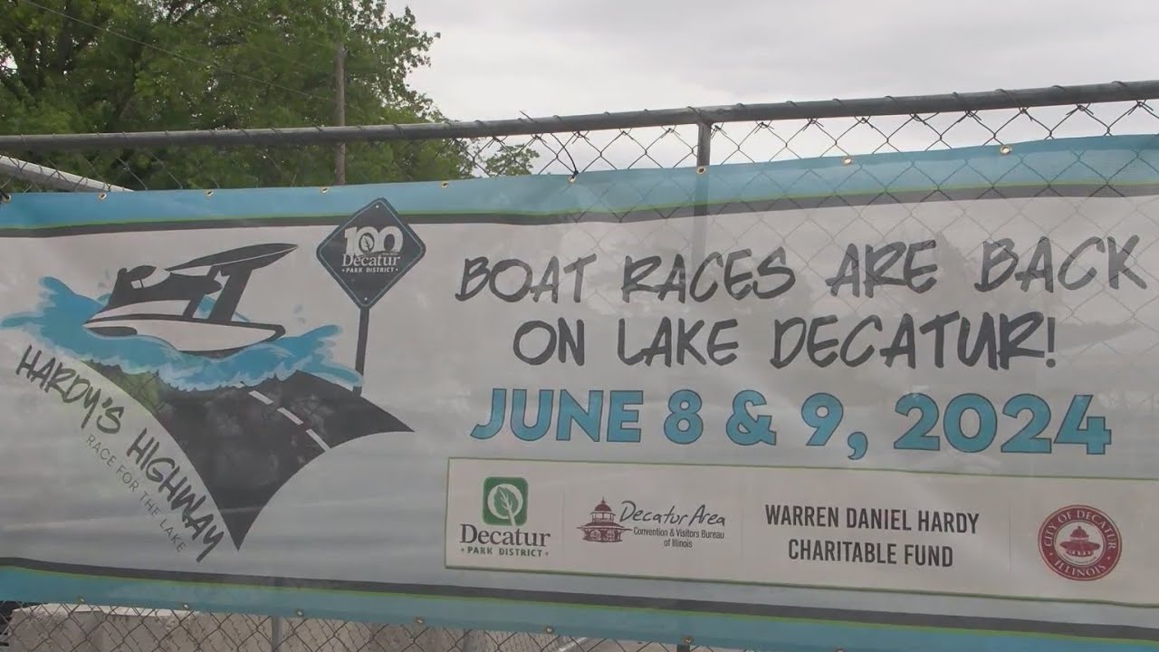 Boat races return to Lake Decatur after two decades - YouTube
