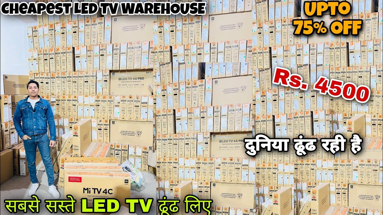 Smart Branded LED TV Warehouse | Brand Warranty | Upto 75% OFF ...