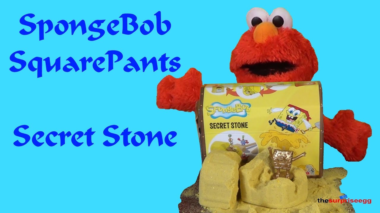 Simba Secret Stone GOLDEN SpongeBob SquarePants RAR opening toys - YouTube