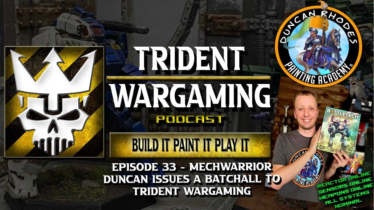 Battletech - Duncan Rhodes Issues a Batchall to Trident Wargaming - YouTube