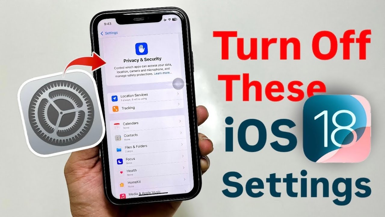 iOS 18 Top Best Settings- Change These Settings Right Now on your ...