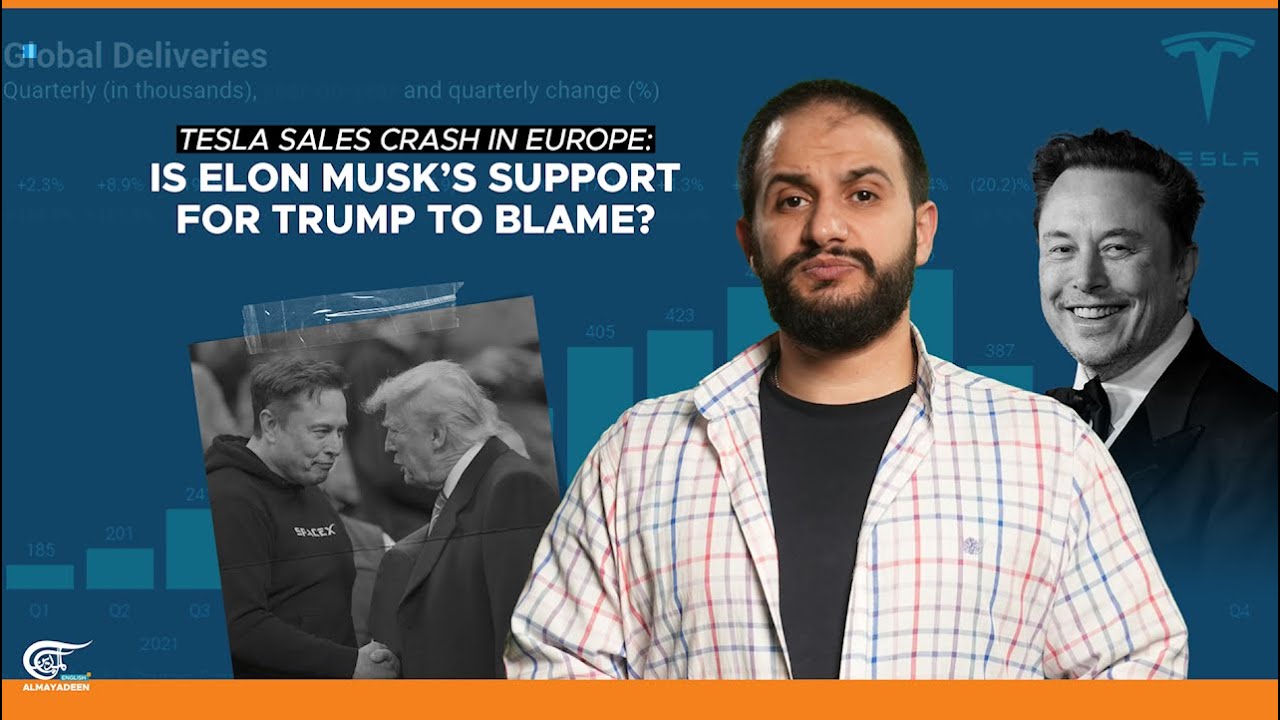 Tesla sales crash in Europe: Is Elon Musk’s support for Trump to blame ...