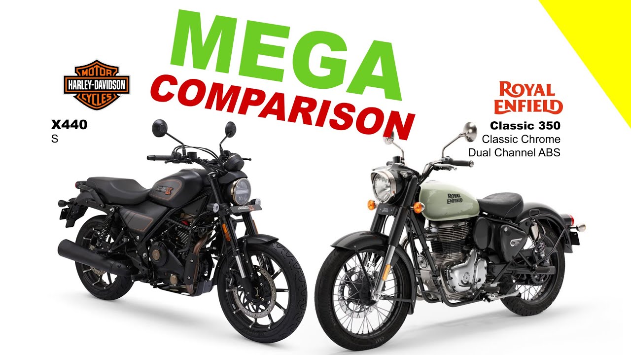 Harley Davidson X440 vs Royal Enfield Classic 350 | MEGA COMPARISON | Bike Info - YouTube