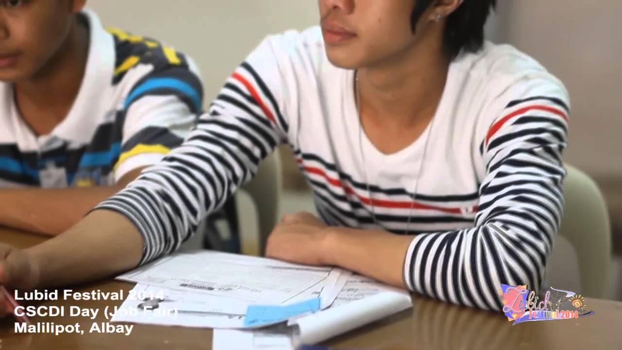 Lubid Festival 2014 CSCDI Day Job Fair - YouTube
