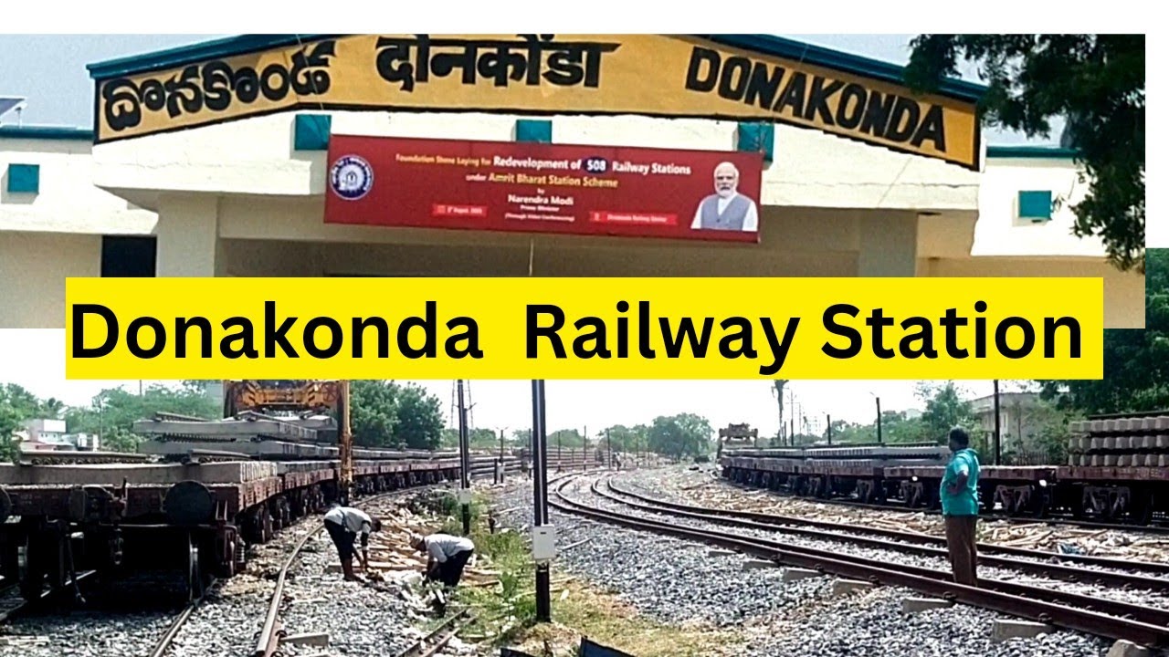|| Donakonda Railway station Amrut Bharat Developments || దొనకొండ ...