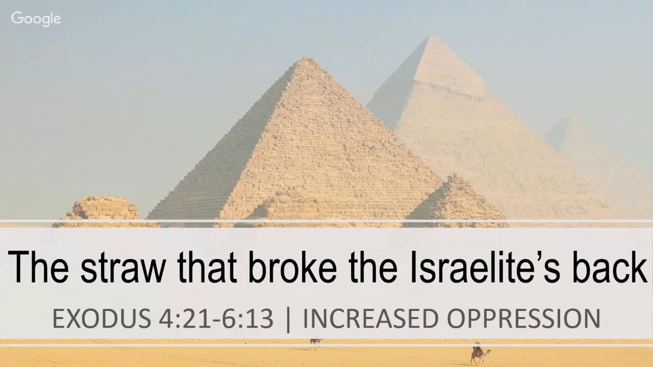 Life of Moses - The Straw That Broke the Israelite's Back - YouTube