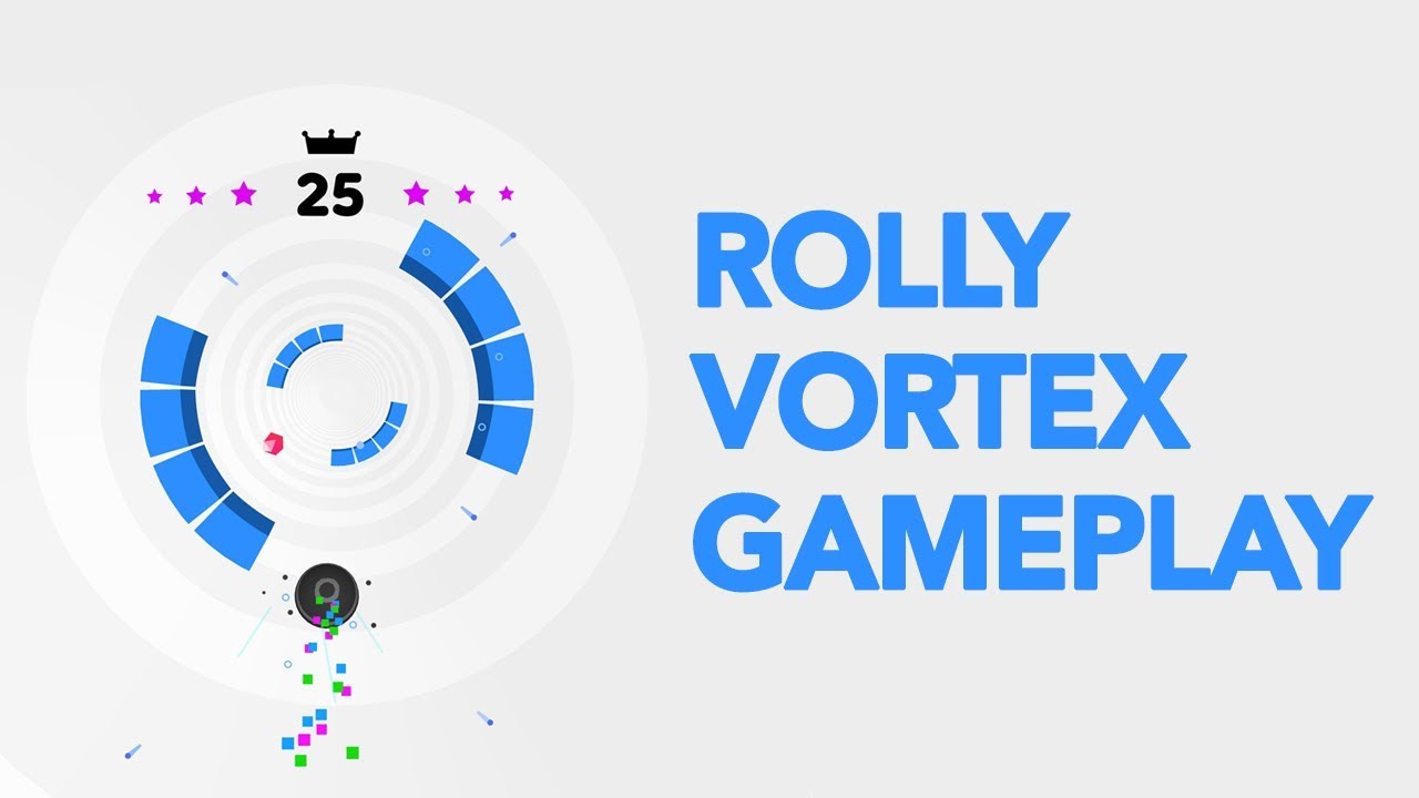 Rolly Vortex Gameplay by Voodoo - YouTube